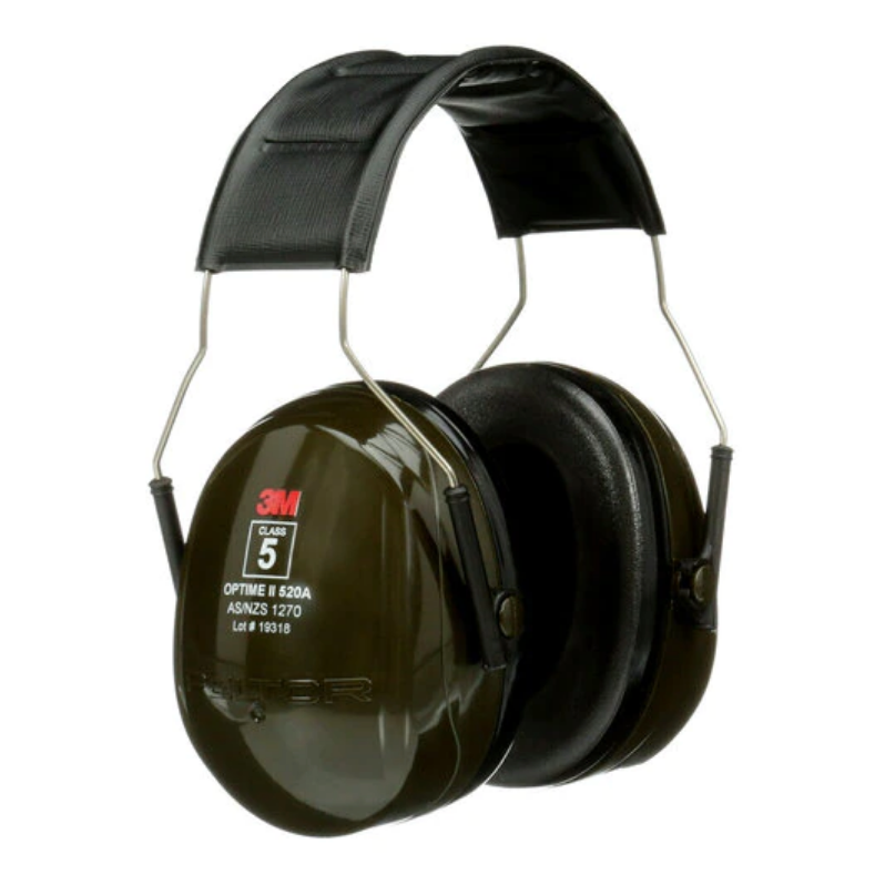 Headband Earmuff - 3M Peltor - Optime II H520A – MSD Makerspaces